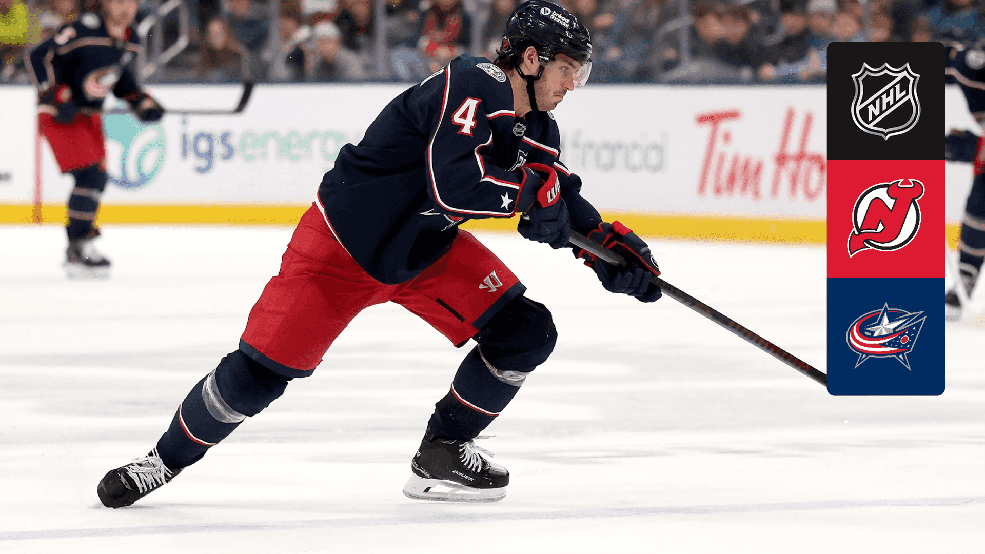 Watch Devils @ Blue Jackets Live Stream Online | DAZN IT