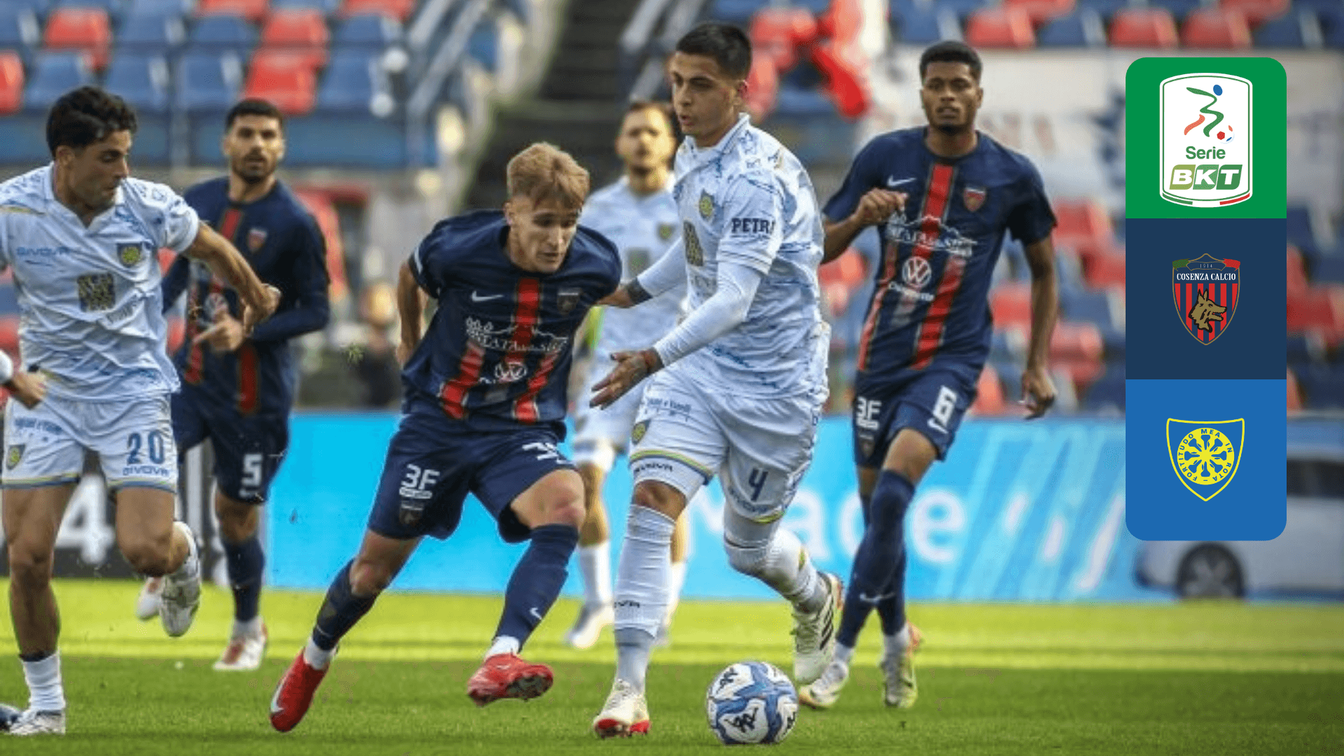Cosenza - Carrarese in Diretta Streaming | DAZN IT