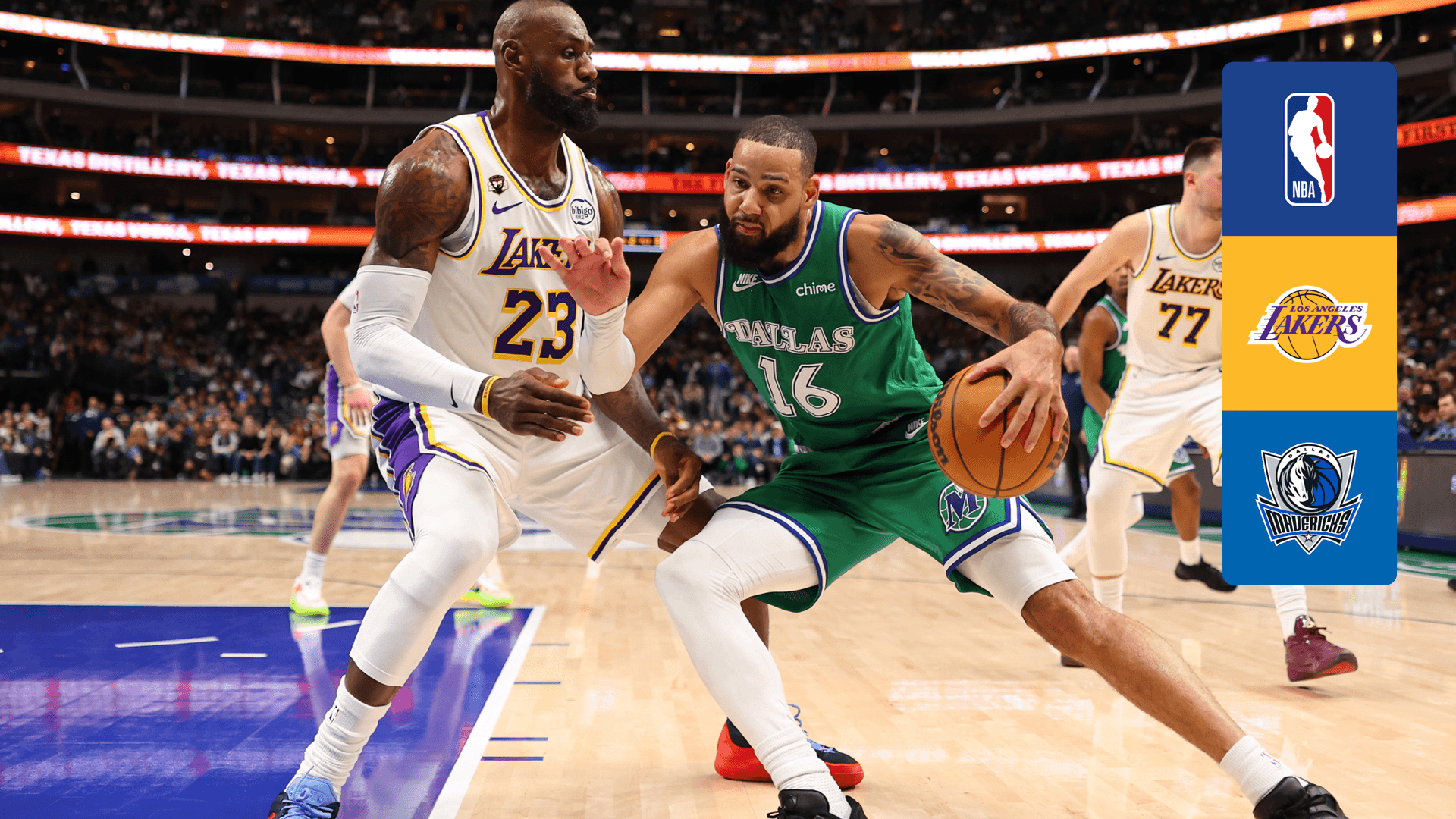 Watch Los Angeles Lakers @ Dallas Mavericks Live Stream Online | DAZN ES
