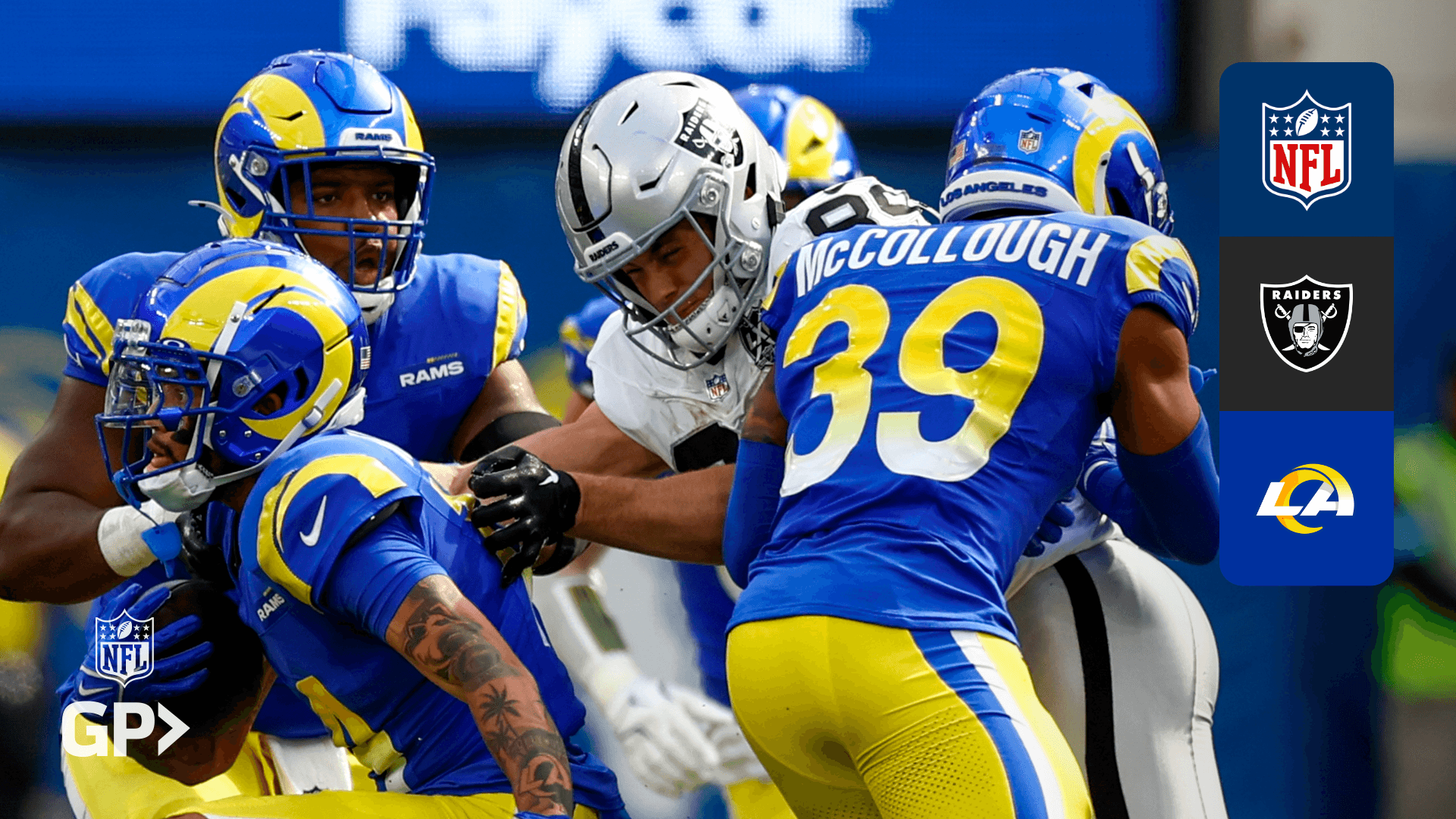 شاهد البث المباشر لـ Raiders @ Rams | DAZN SA