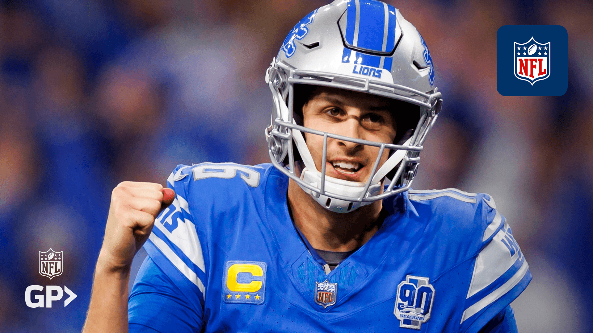 شاهد NFL Top 100 Players of 2024: No. 48 - Jared Goff على الإنترنت ...