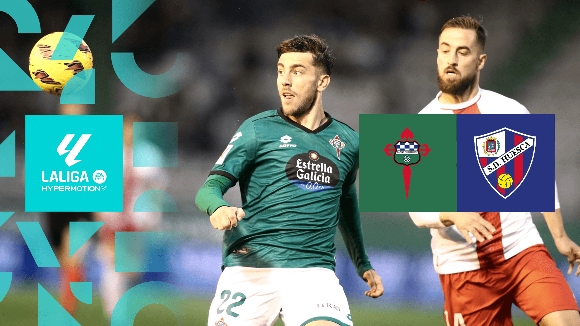 Watch Racing Club Ferrol - SD Huesca Live Stream | DAZN ES