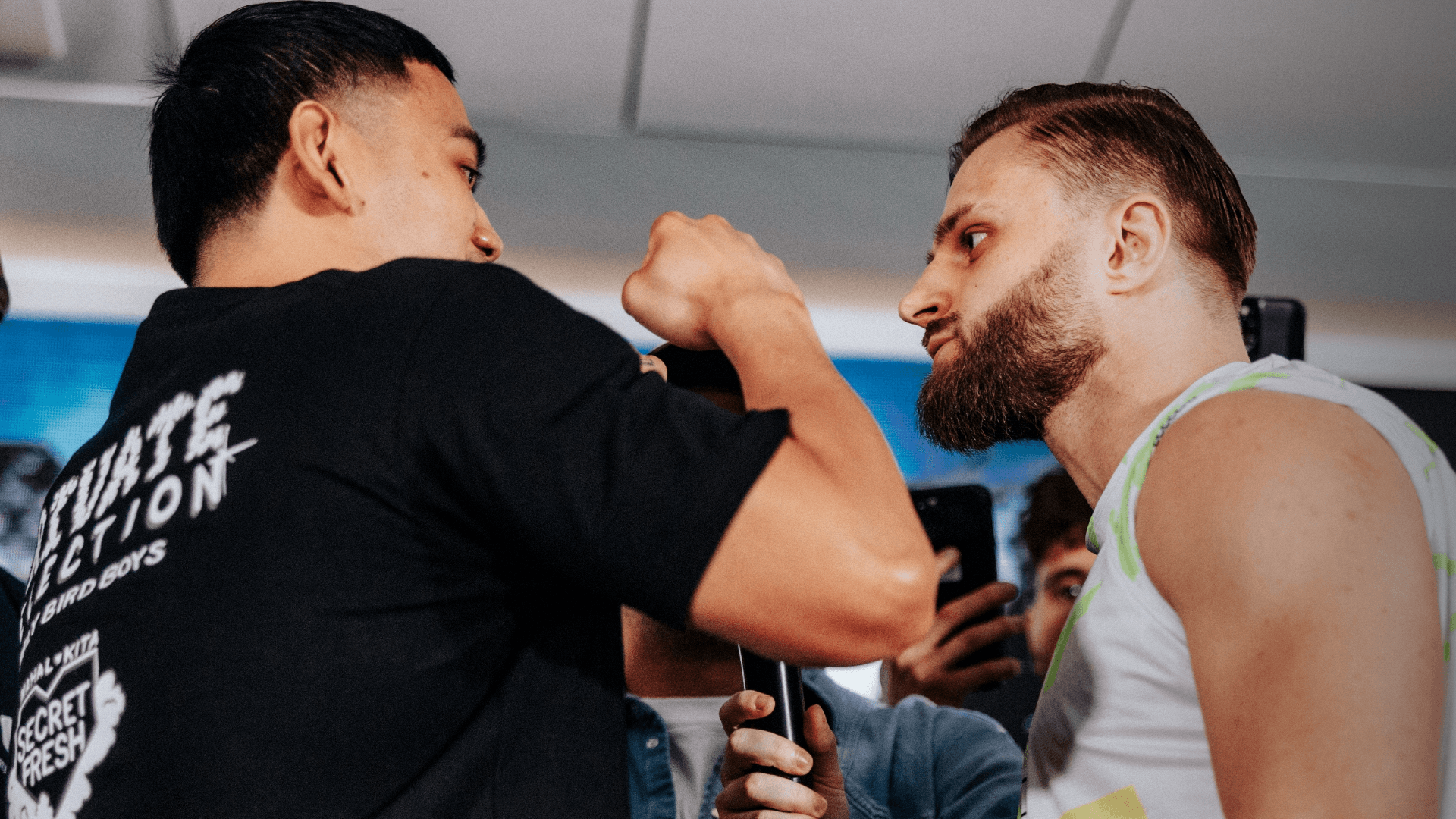 Watch X Series 014 - Salt Papi vs. Ferrari: Weigh-In Live Stream | DAZN TW