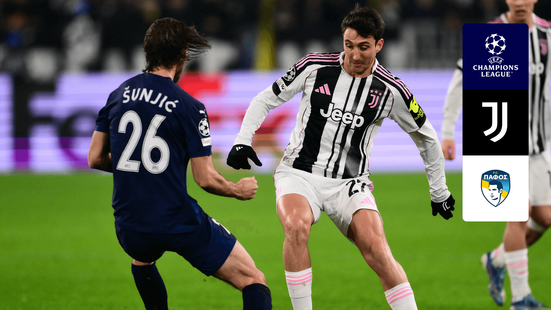 Watch Juventus vs. Pafos Live Stream Online | DAZN NZ