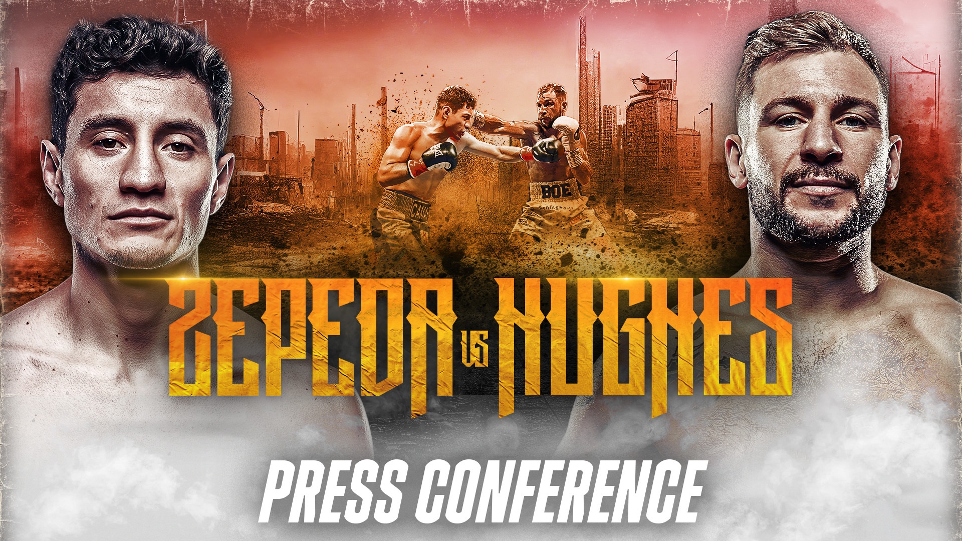 Watch Zepeda vs. Hughes: Press Conference Live Stream | DAZN CW