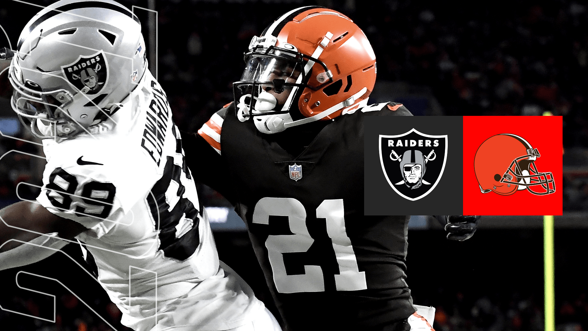 Watch Raiders @ Browns Live Stream | DAZN FR