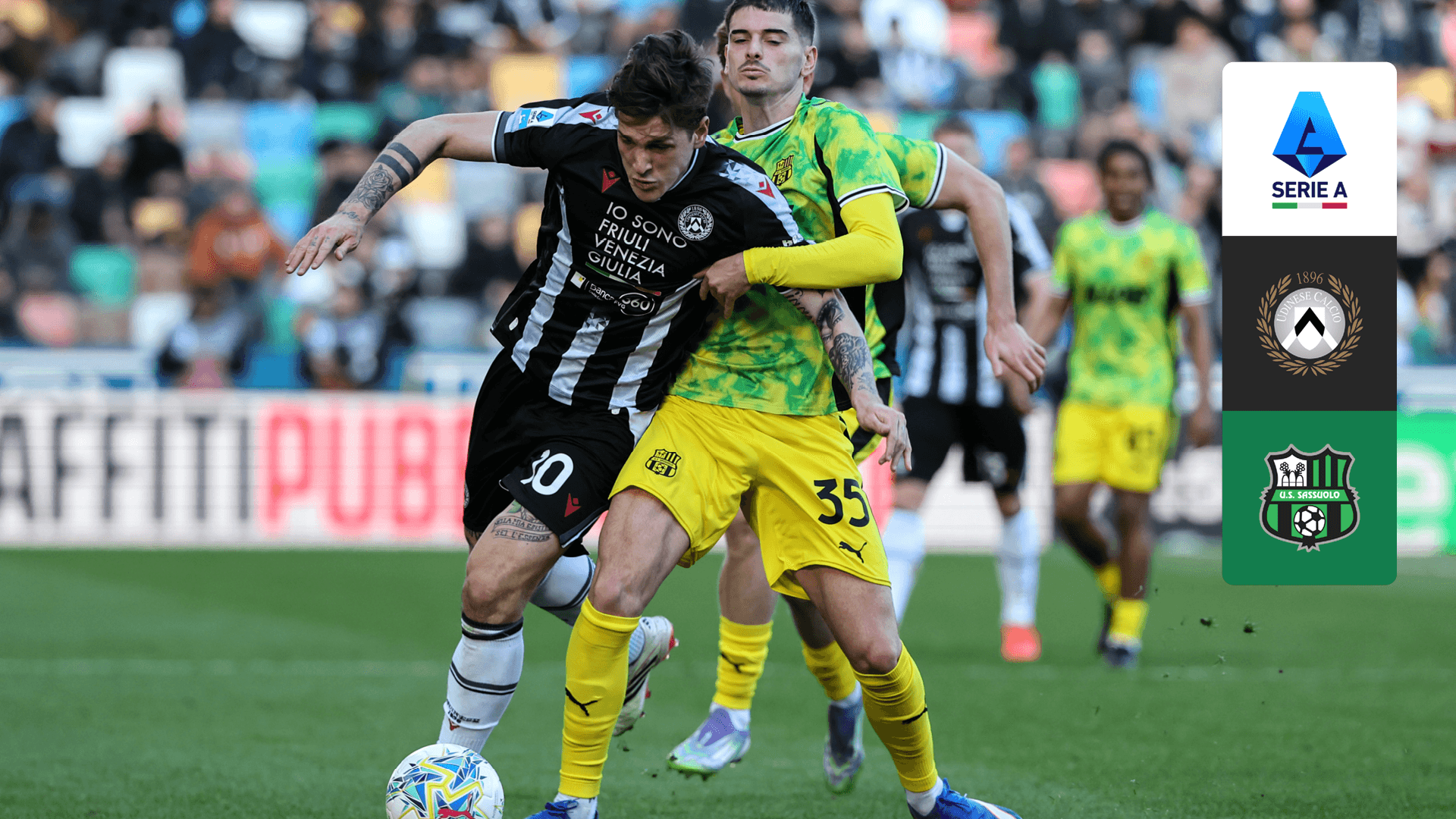 Watch Udinese vs. Sassuolo Live Stream Online | DAZN HK