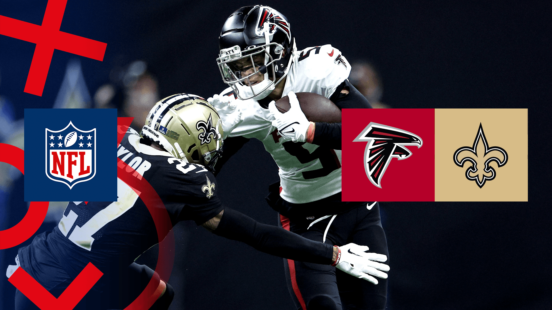 Regarder Falcons @ Saints en Direct Live | DAZN CA