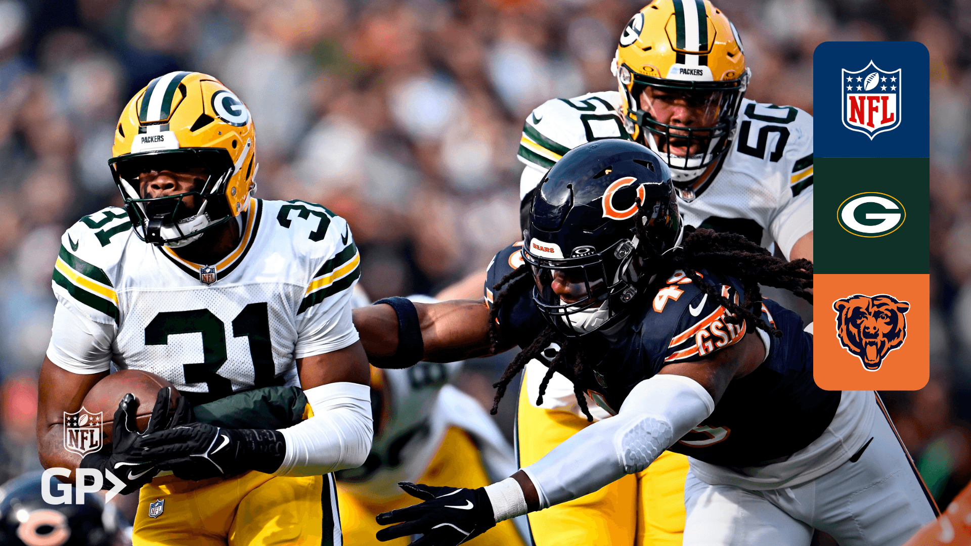 Ver: Packers @ Bears | Português do Brasil em Direto | DAZN PT