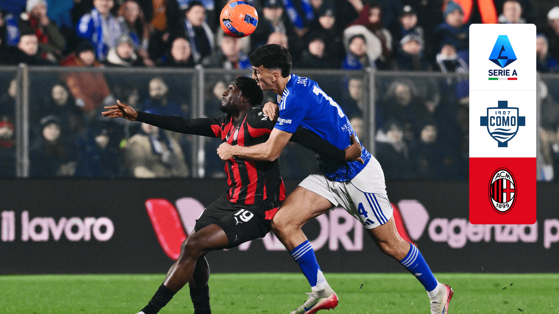 Watch Como - Milan (Italian commentary) Live Stream Online | DAZN DE