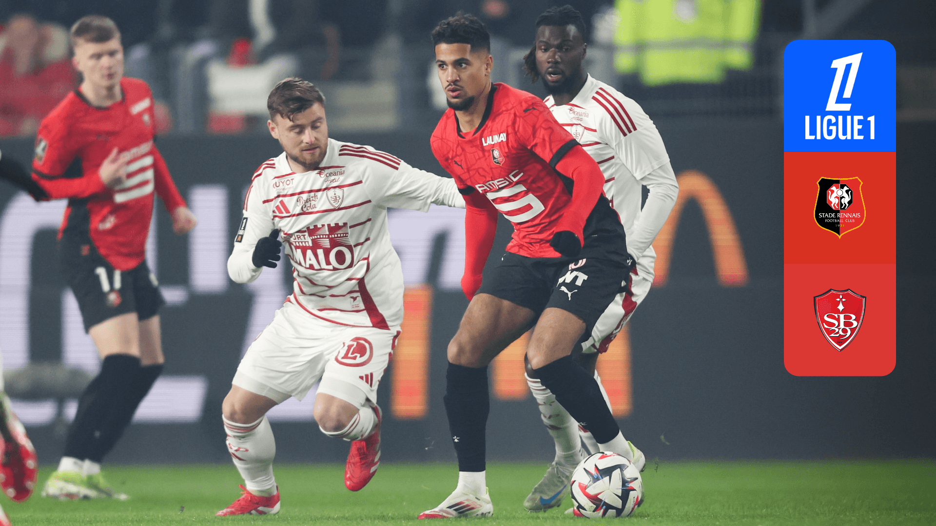 Watch Rennes - Brest (French commentary) Live Stream | DAZN CH
