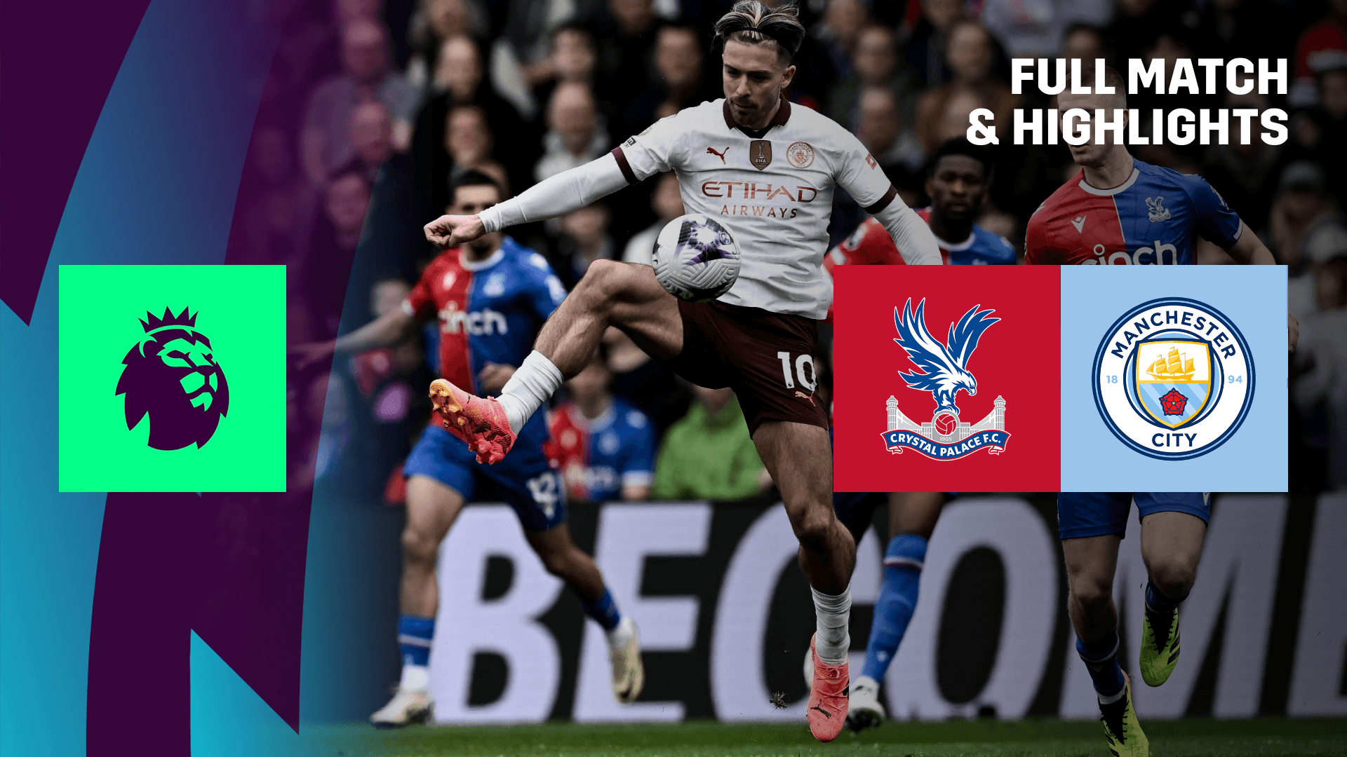 Watch Crystal Palace x Man. City Live Stream | DAZN PT