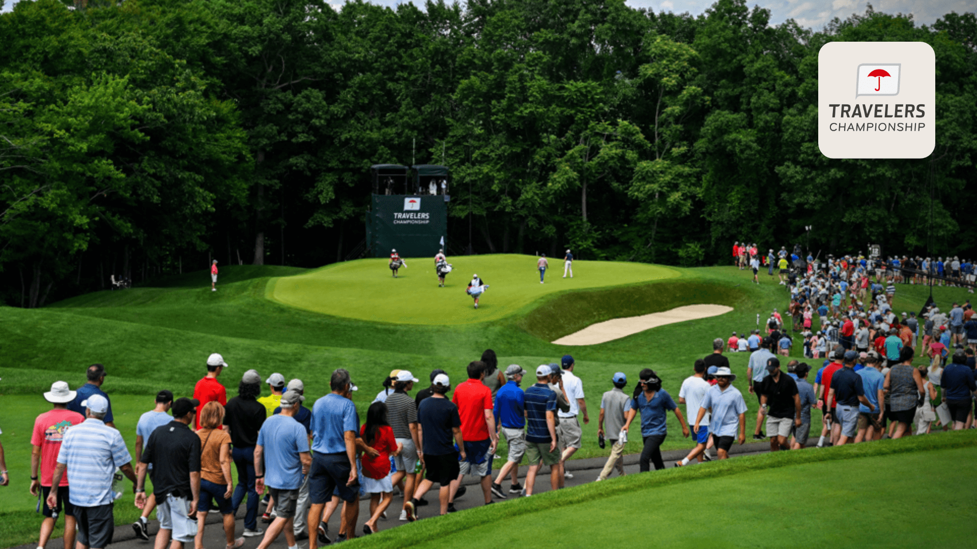 Watch Travelers Championship 2024 : Day 1 - Featured Hole - E Live Stream | DAZN TW