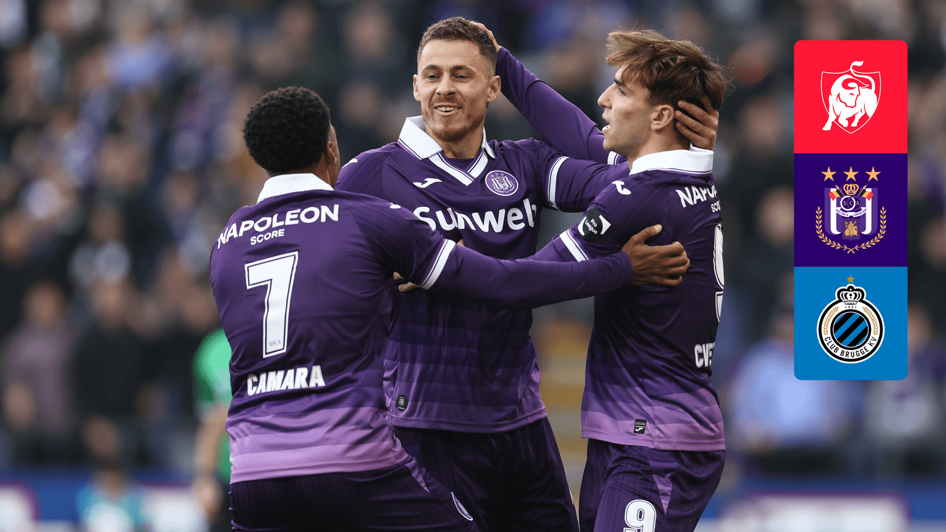 Watch RSC Anderlecht - Club Brugge Live Stream Online | DAZN BE