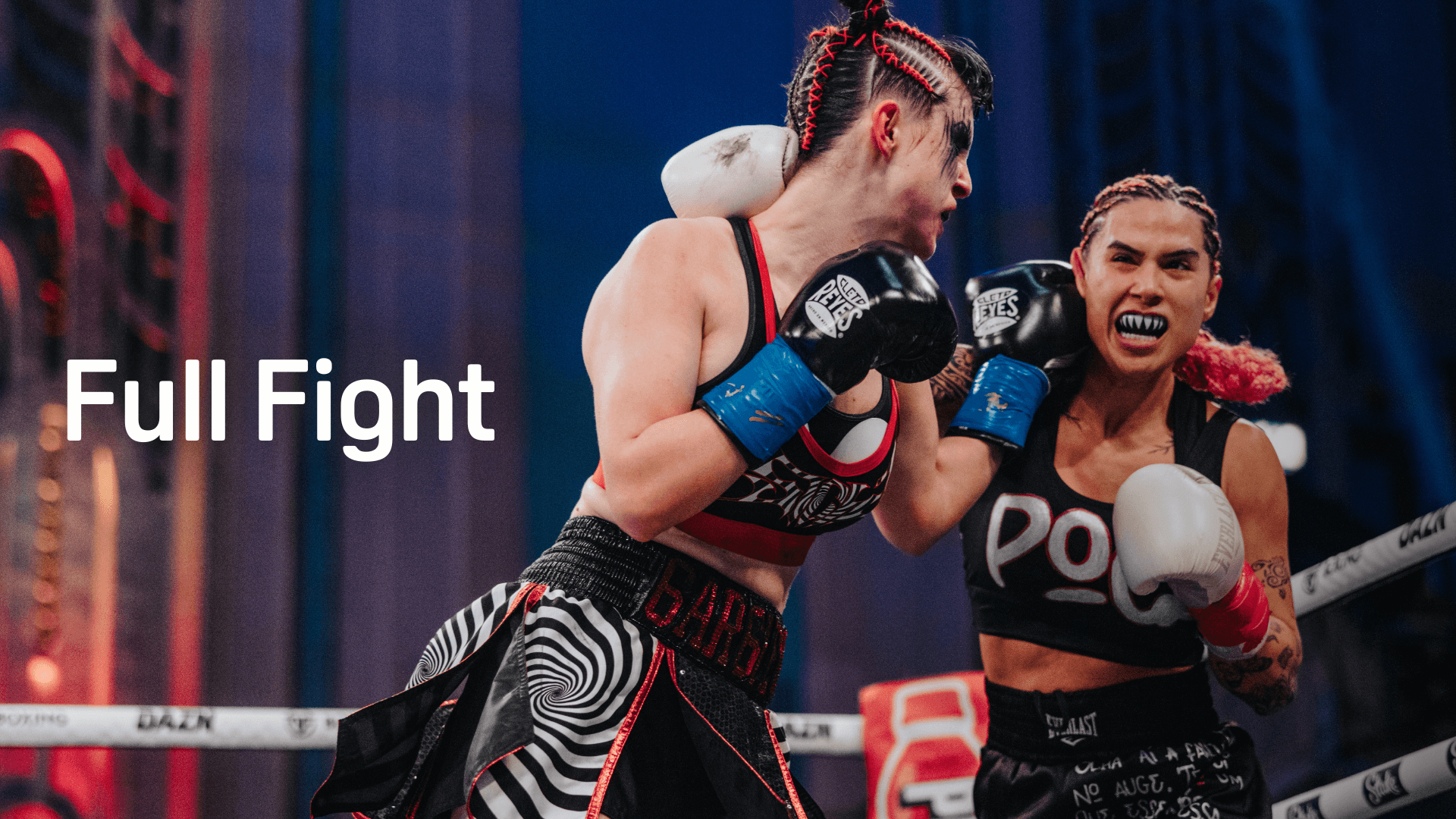 Watch Jully Poca vs. 6ar6ie6: Full Fight Online | DAZN JP