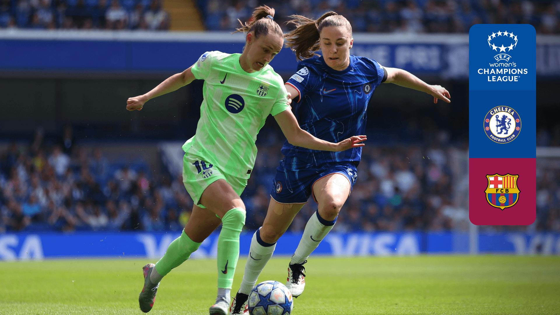 Watch Chelsea FC Women vs. FC Barcelona (In English) Live Stream | DAZN BF