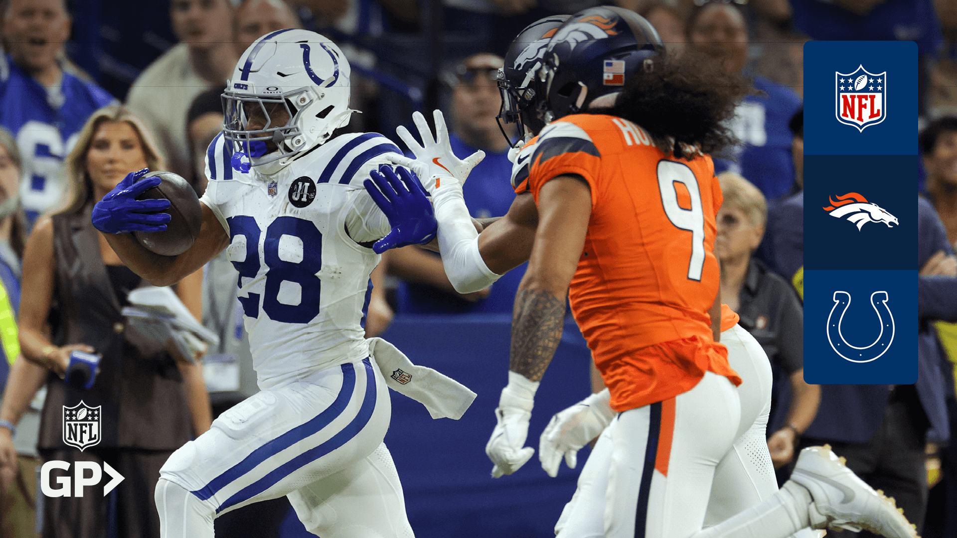 شاهد البث المباشر لـ Broncos @ Colts | DAZN SA