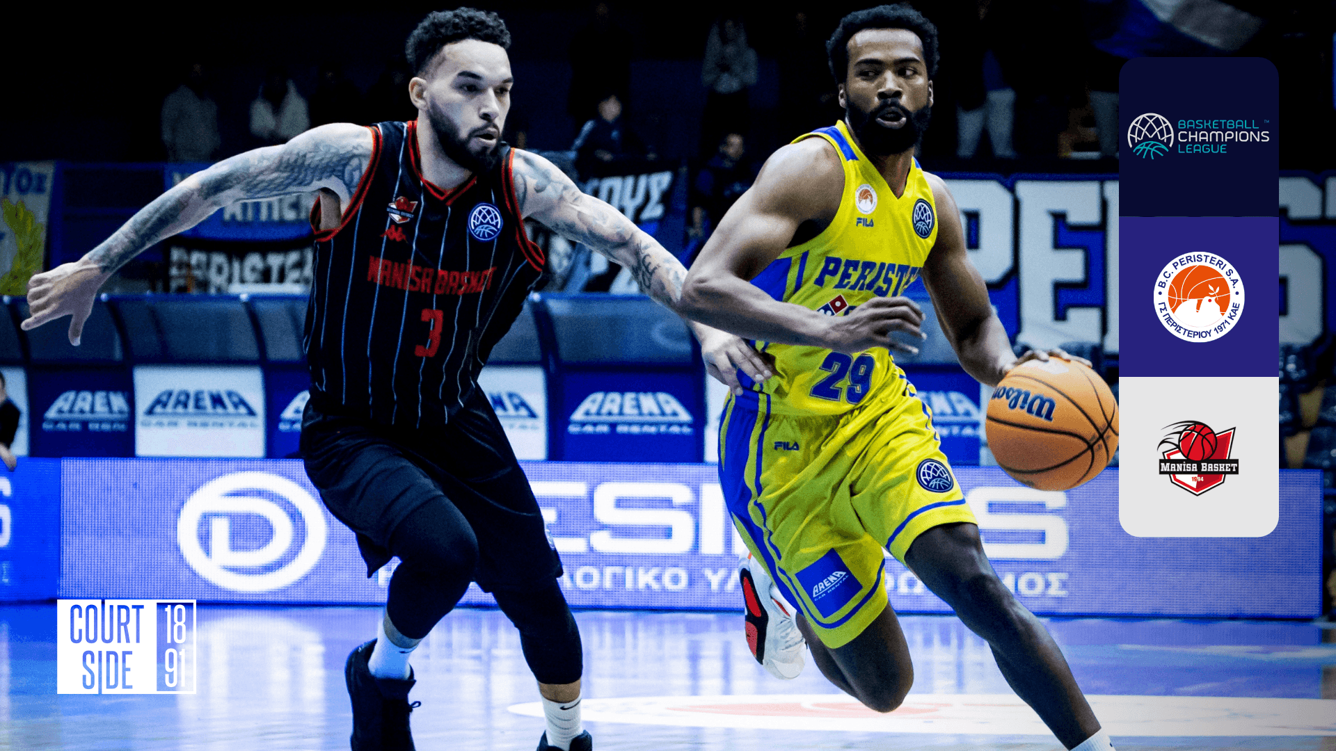 Ver Peristeri vs. Manisa BB Online en Vivo | DAZN US