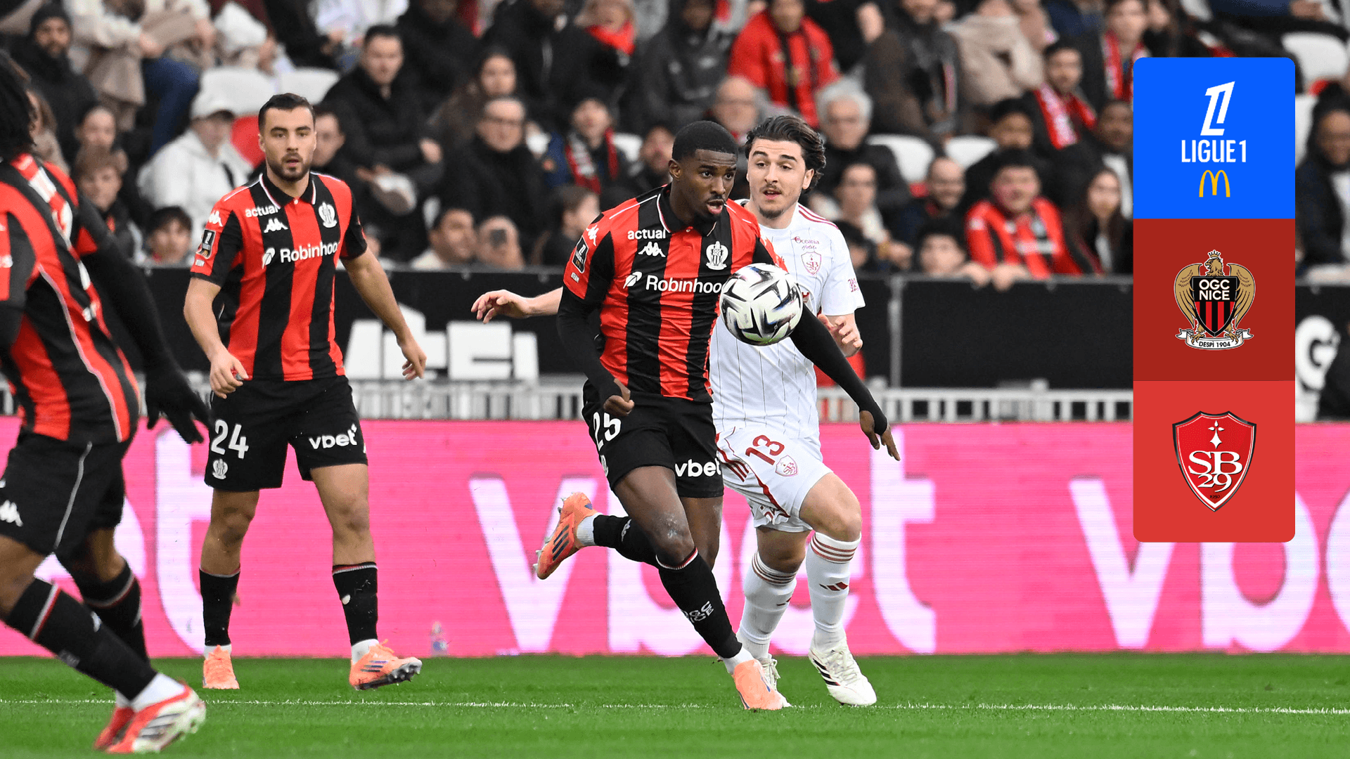 Watch Nice - Brest Live Stream Online | DAZN AT