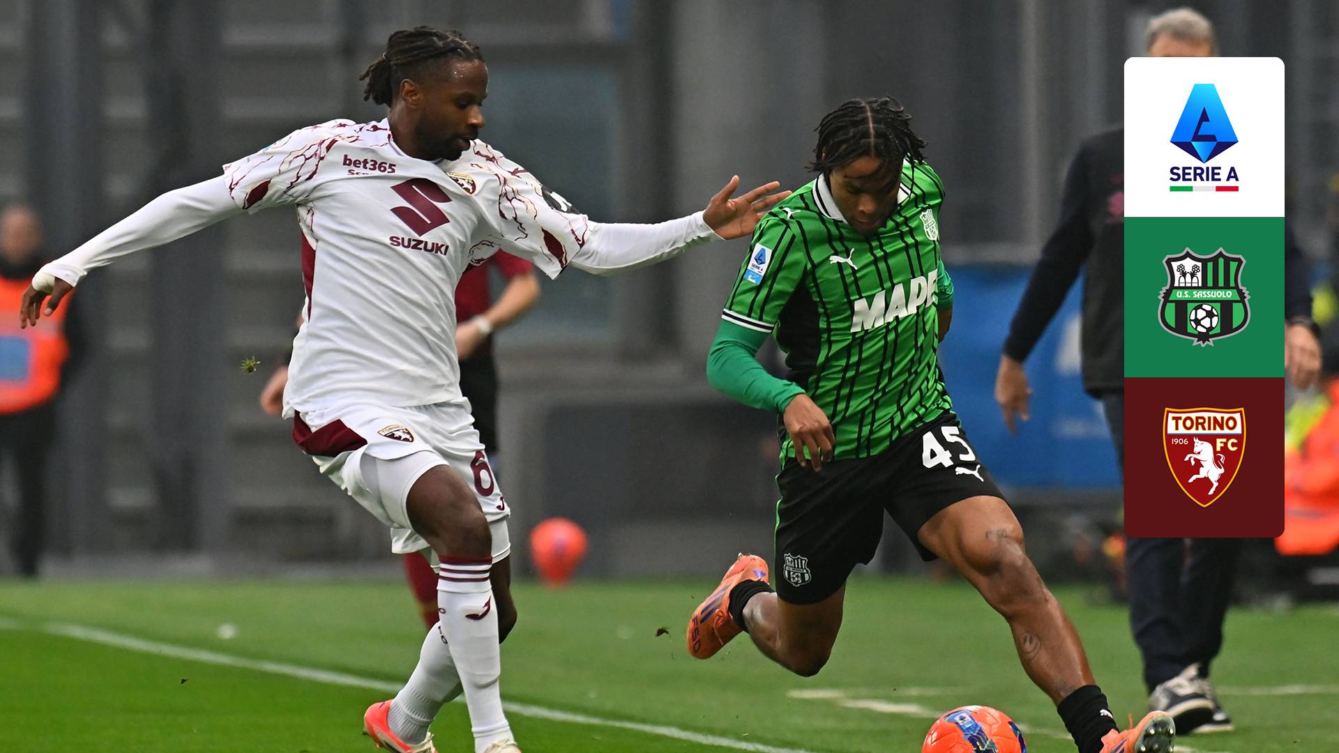 Watch Sassuolo - Torino Live Stream Online | DAZN ES