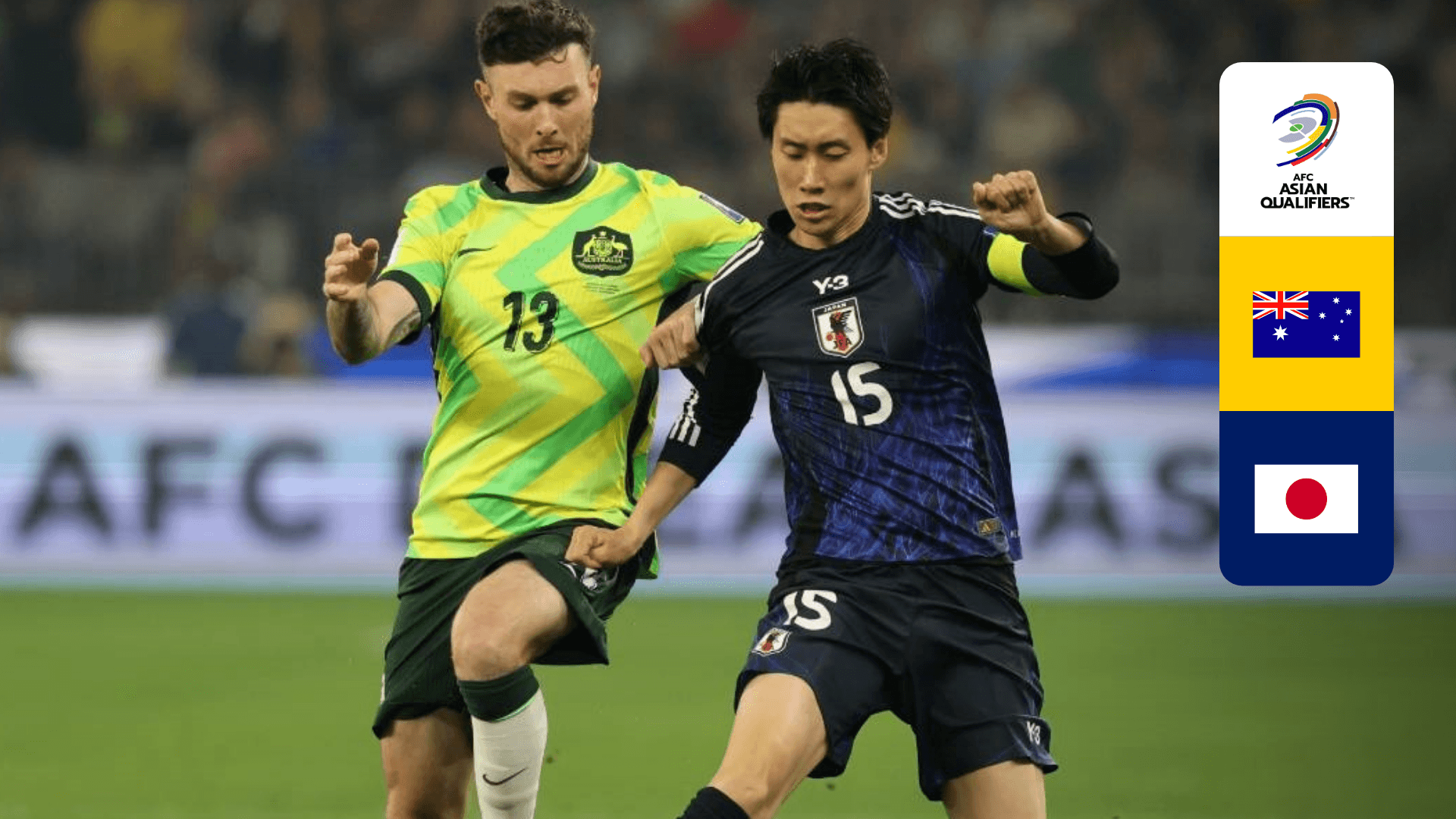 Australia v Japan | DAZN JP