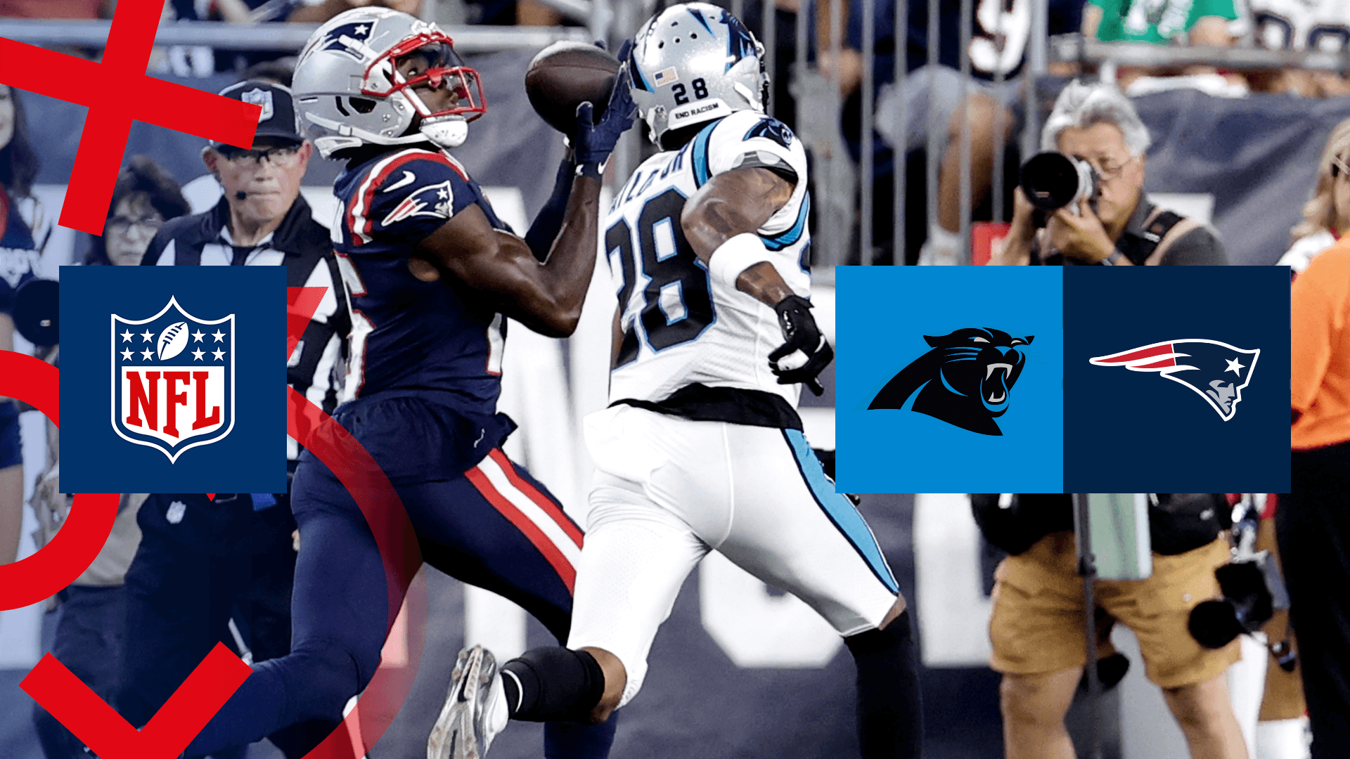 Regarder Panthers @ Patriots en Direct Live | DAZN CA