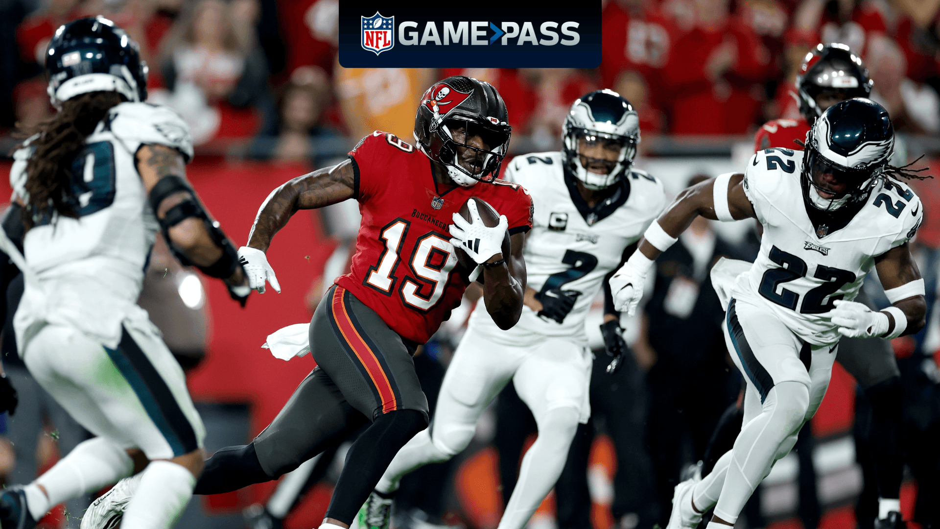 Watch Eagles @ Buccaneers Live Stream | DAZN PS