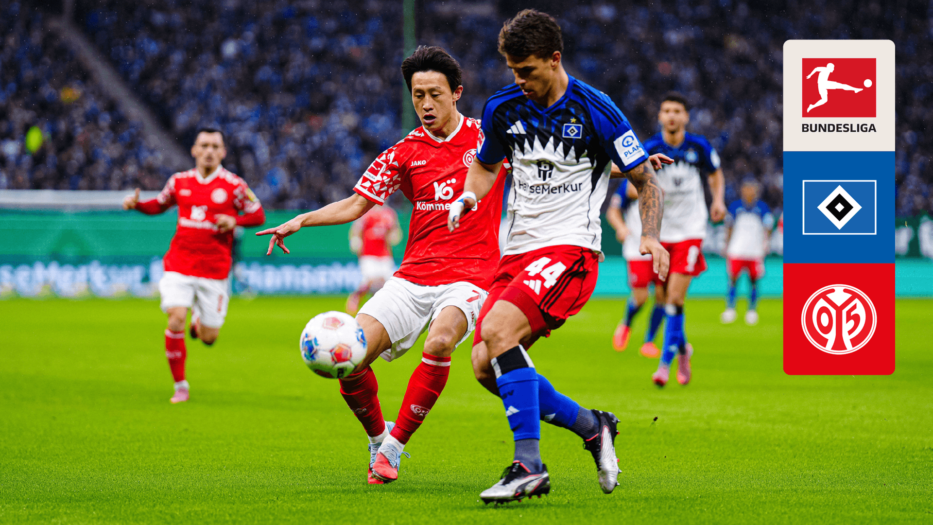 Hamburger SV - 1. FSV Mainz 05 Live Stream | Jetzt Anmelden | DAZN CH