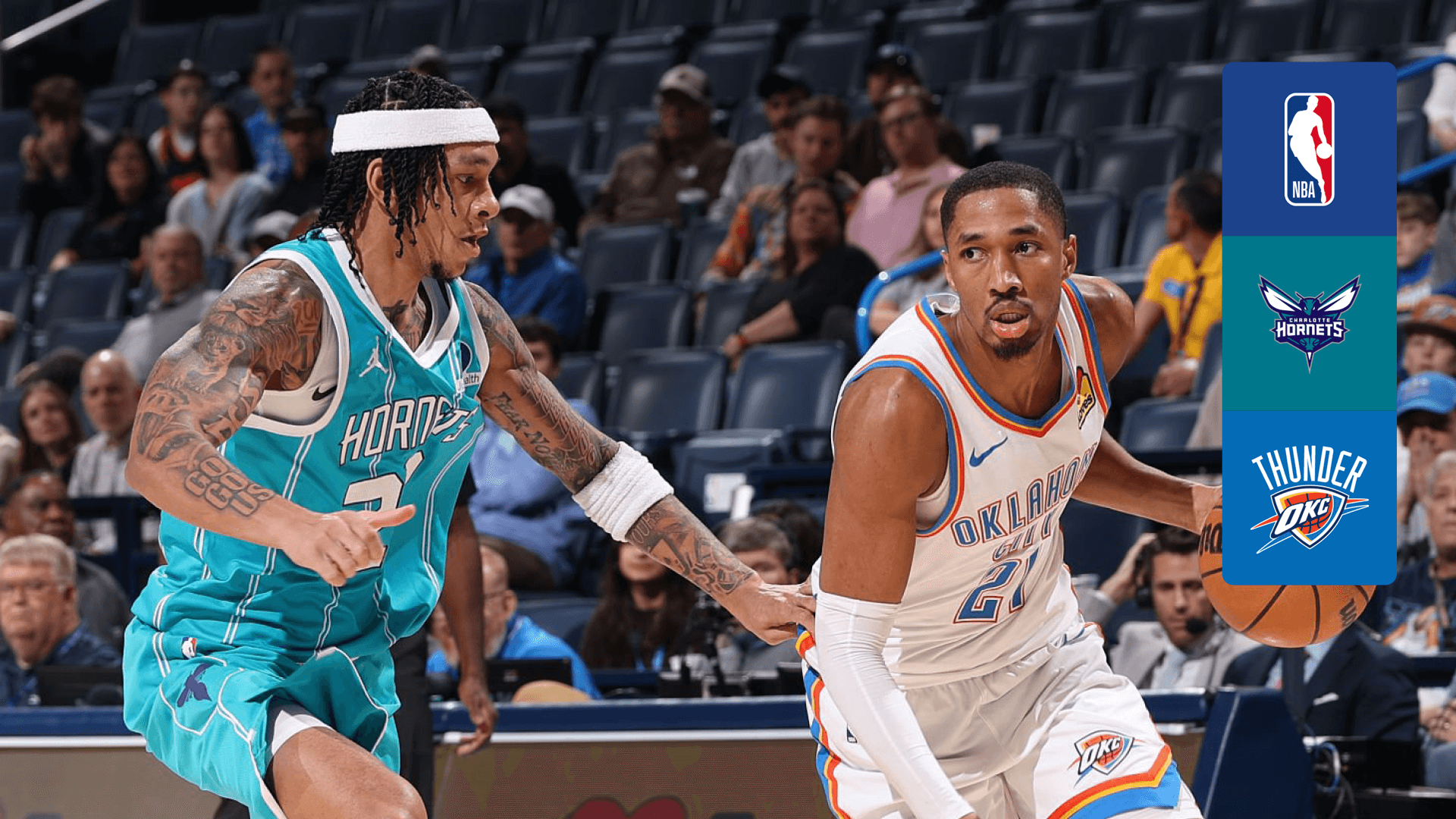 Watch Charlotte Hornets @ Oklahoma City Thunder Live Stream Online ...