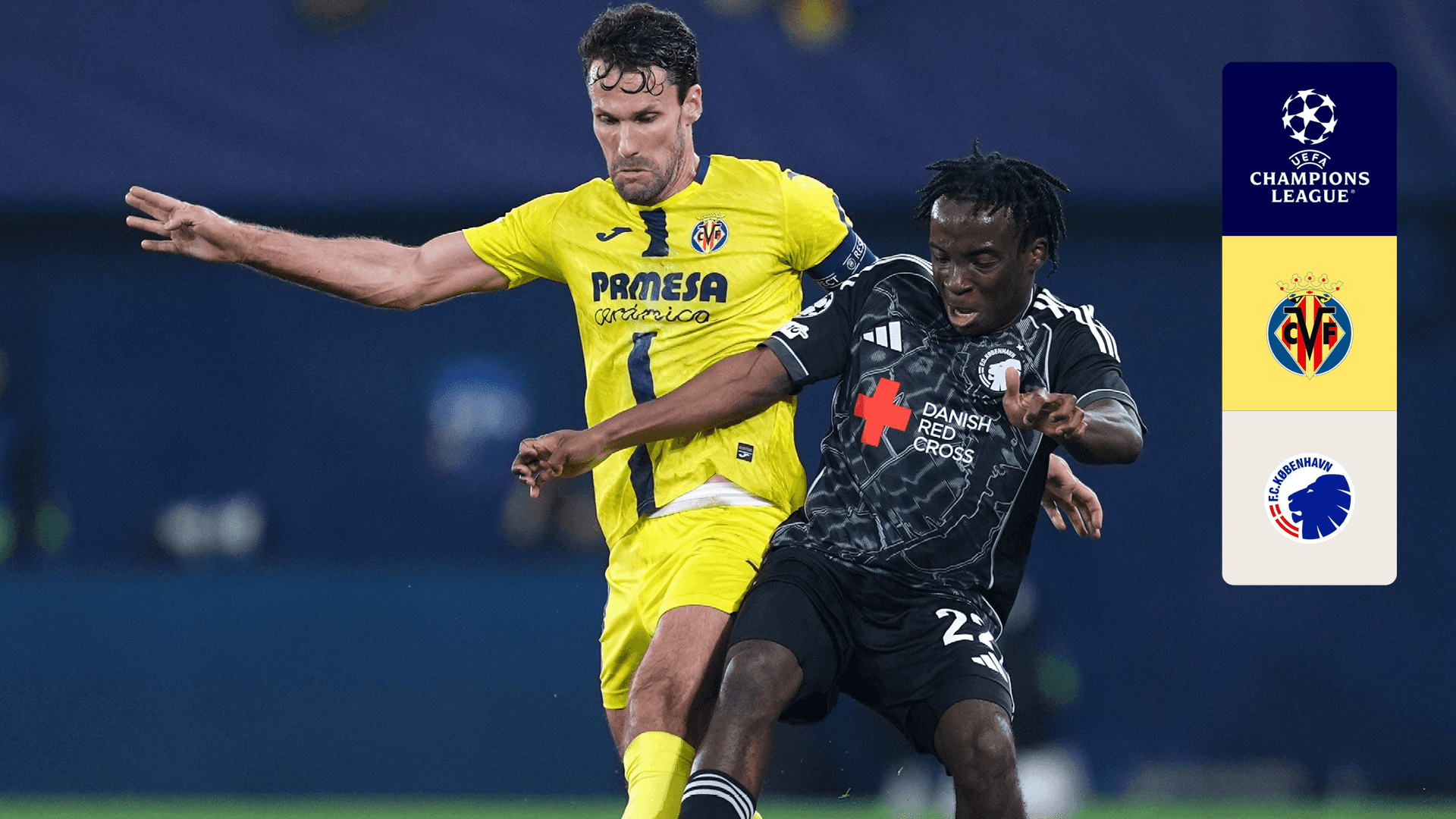 Watch Villarreal vs. Copenhagen Live Stream Online | DAZN NZ