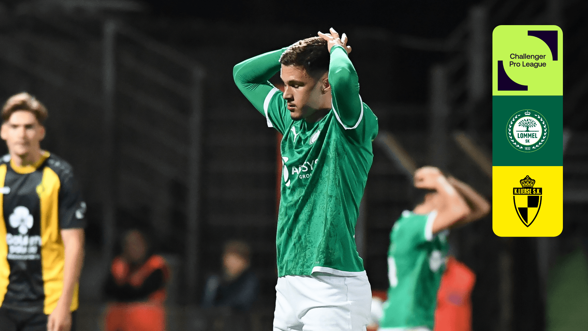Regardez Lommel SK - Lierse en direct | DAZN BE