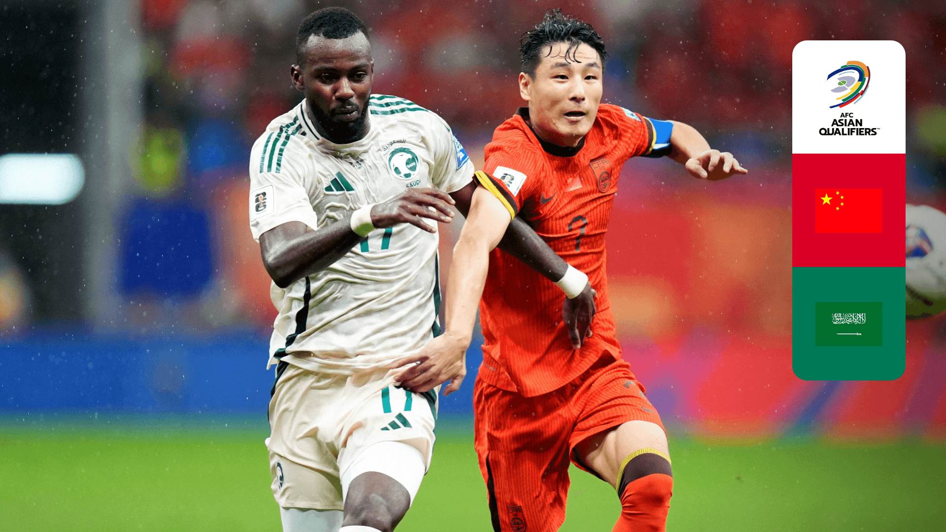 Watch China PR v Saudi Arabia Live Stream | DAZN JP