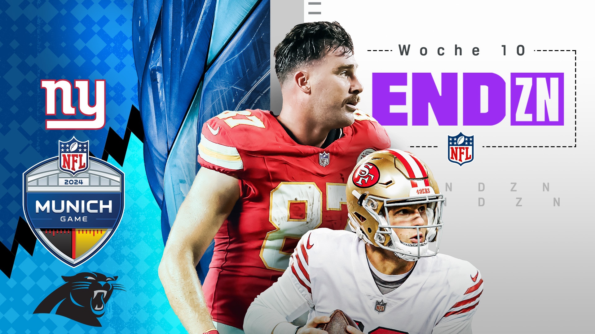 Watch NFL Munich Game + ENDZN | Week 10 Live Stream | DAZN DE