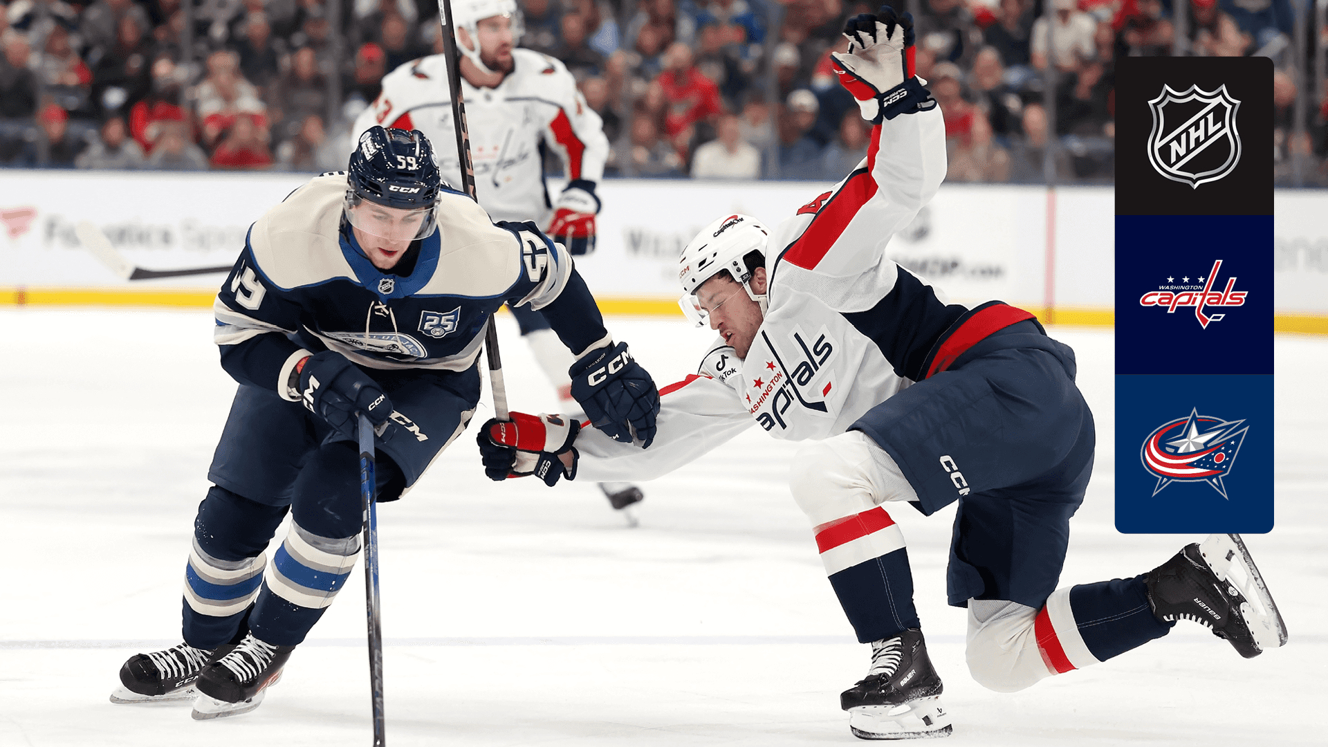 Watch Capitals @ Blue Jackets (Home Broadcast) Live Stream Online | DAZN IE