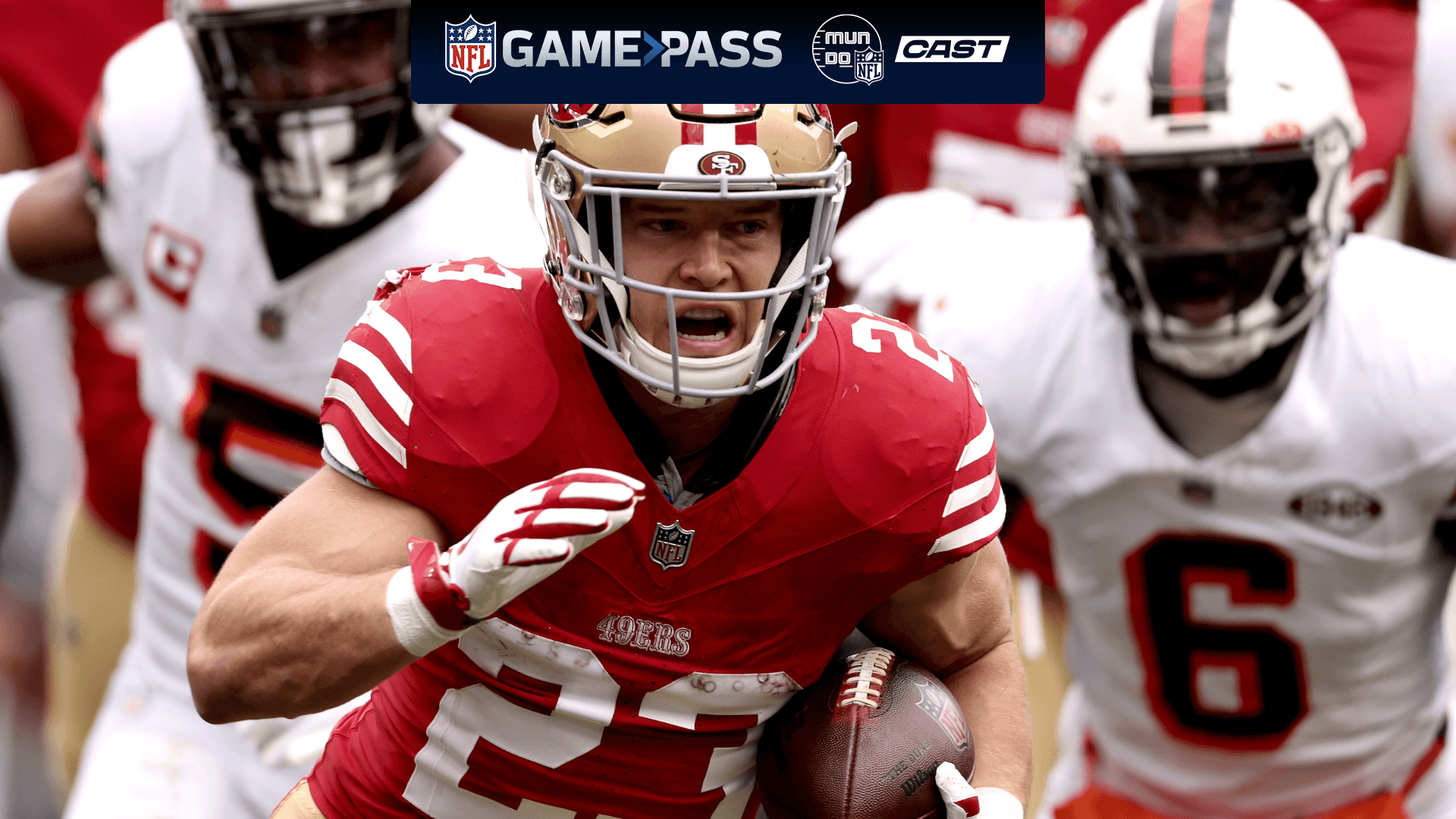 شاهد البث المباشر لـ 49ers @ Browns (en español) | DAZN EG