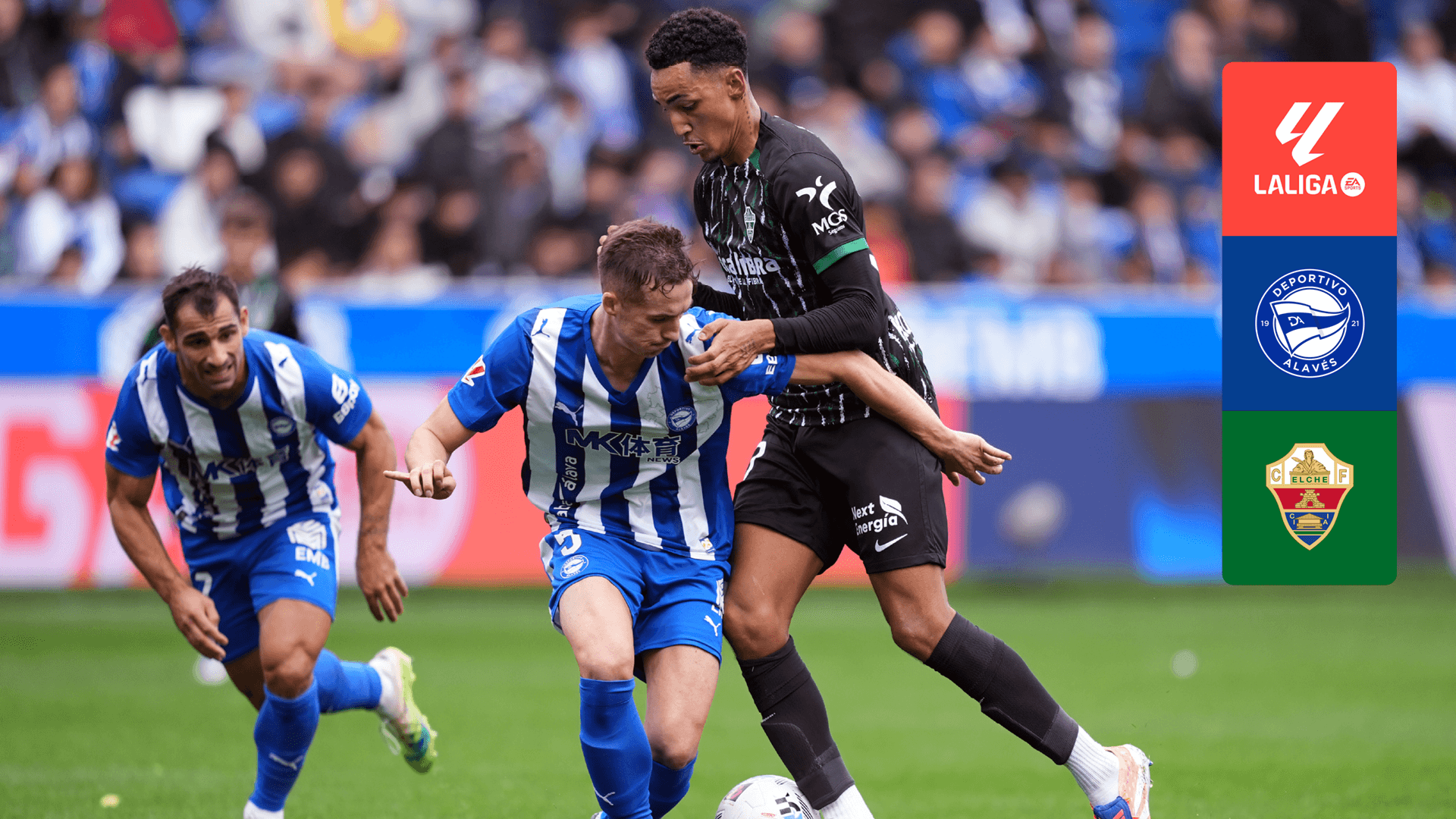 Watch Alavés vs. Elche Highlights Online | DAZN US