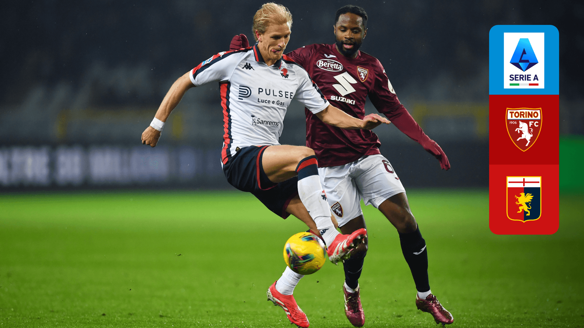 Watch Torino - Genoa Live Stream | DAZN CH