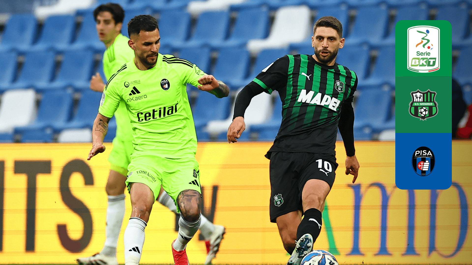Watch Sassuolo v Pisa Live Stream | DAZN IT