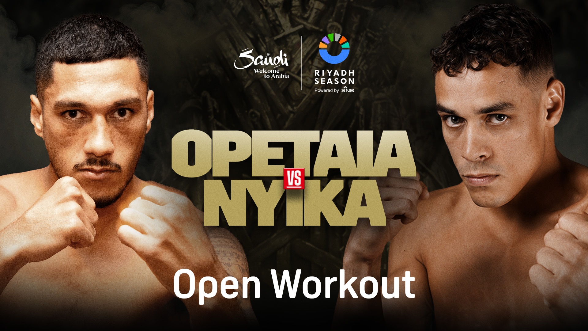 Watch Opetaia vs. Nyika: Open Workout Live Stream | DAZN HK