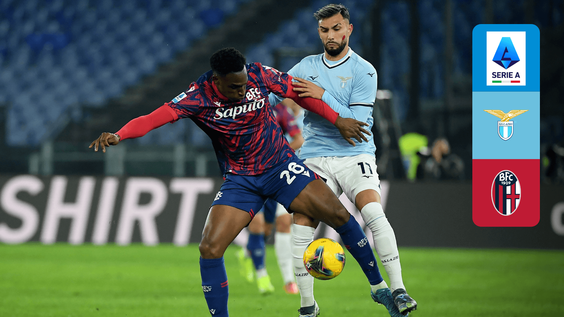 Watch Lazio - Bologna (Italian commentary) Live Stream | DAZN DE