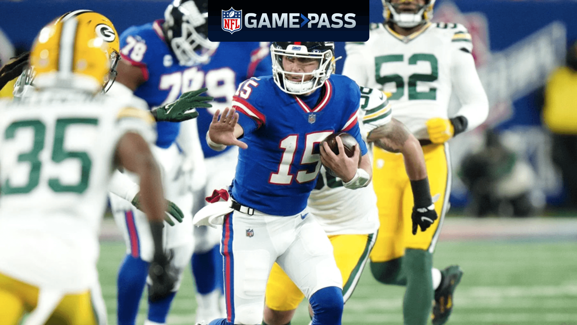 شاهد البث المباشر لـ Packers @ Giants | DAZN LY