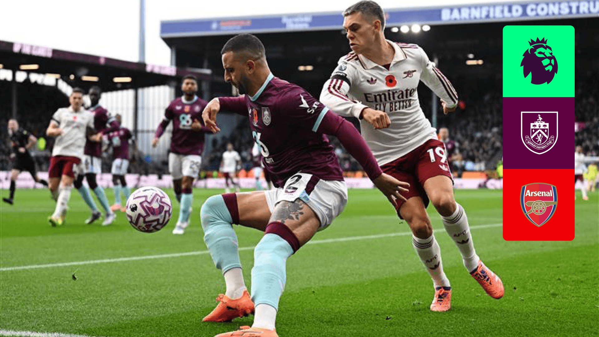 Watch Burnley x Arsenal Live Stream Online | DAZN PT