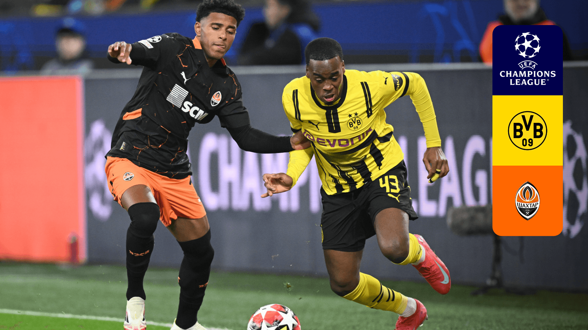 Watch Borussia Dortmund - Shakhtar Donetsk Live Stream | DAZN DE