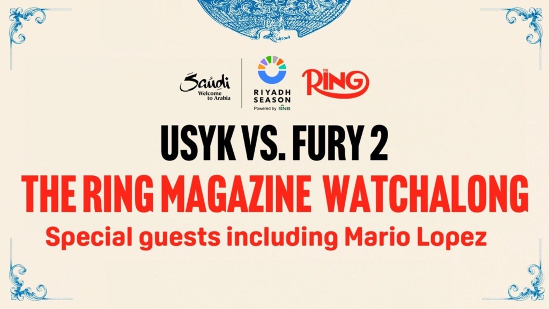 Watch Usyk vs. Fury 2: Ring Magazine Watchalong Live Stream | DAZN AE