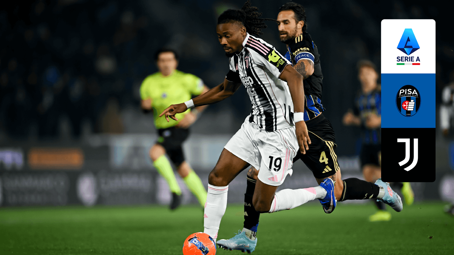 Ver Pisa vs. Juventus (en Español) Online en Vivo | DAZN US