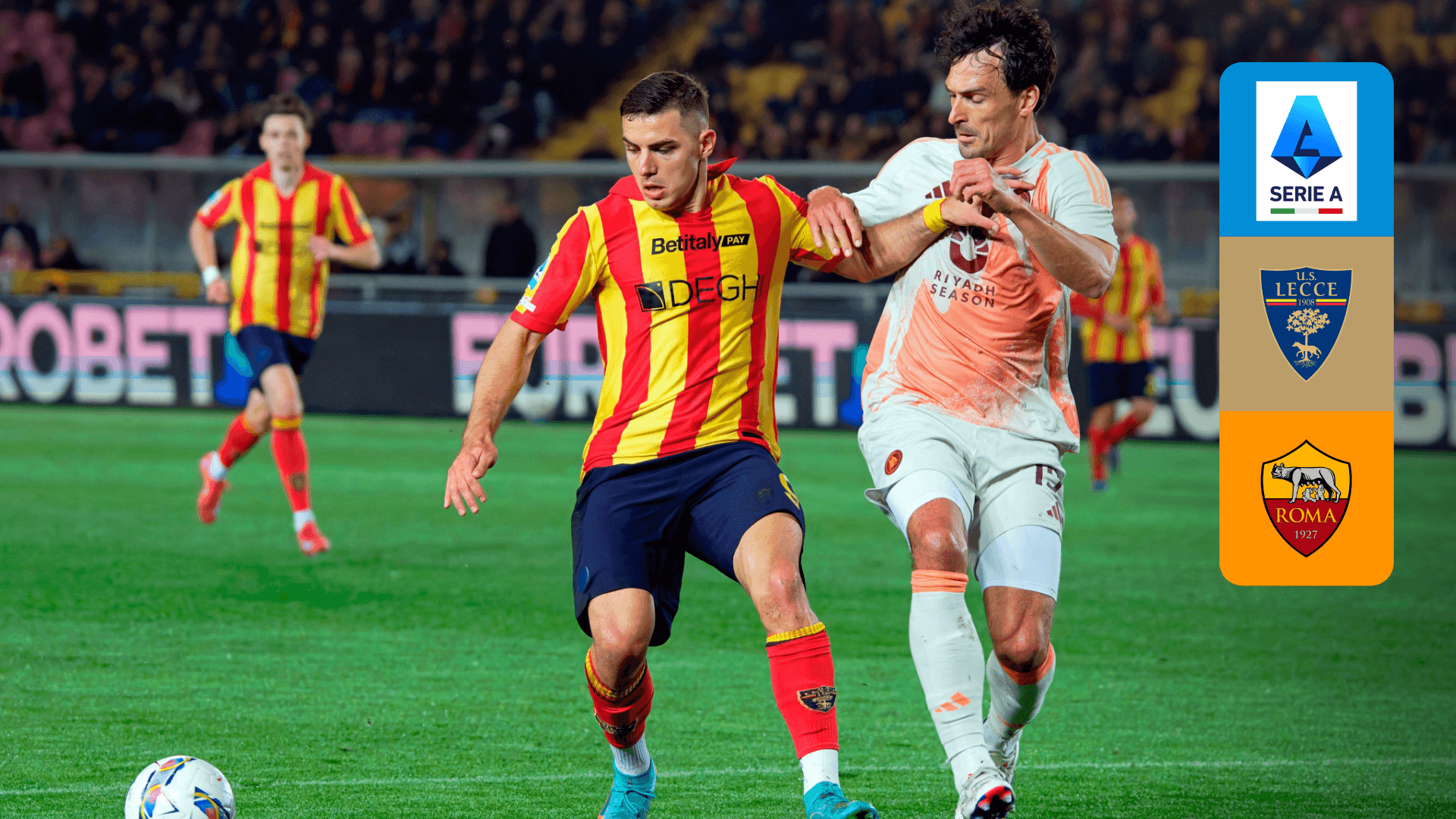 Lecce - AS Rom Live Stream | Jetzt Anmelden | DAZN AT
