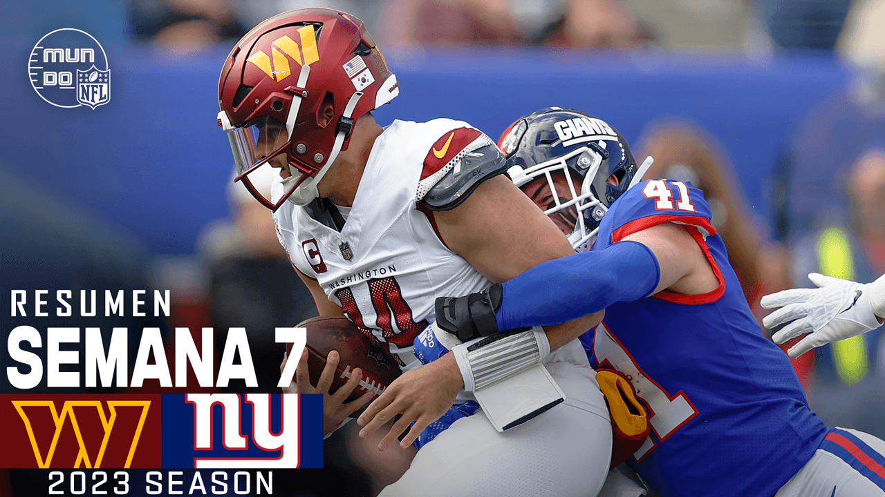 شاهد البث المباشر لـ Commanders @ Giants (Spanish) | DAZN PS