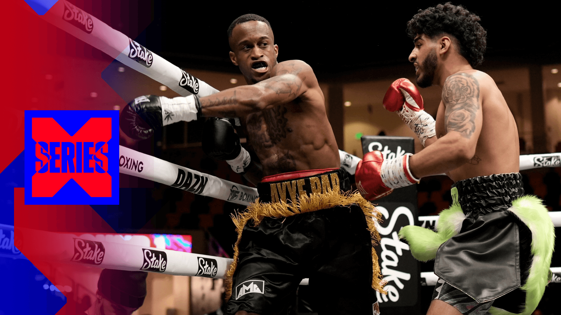 Watch Walid Sharks vs. Ayye Pap: Full Fight Online | DAZN JP