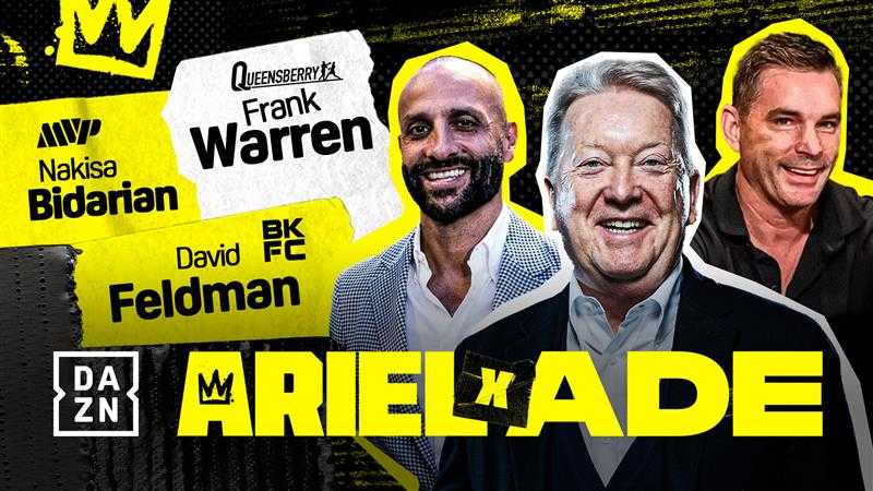 Watch Ariel x Ade: The Boxing Show | Ep. 34 Live Stream | DAZN IT