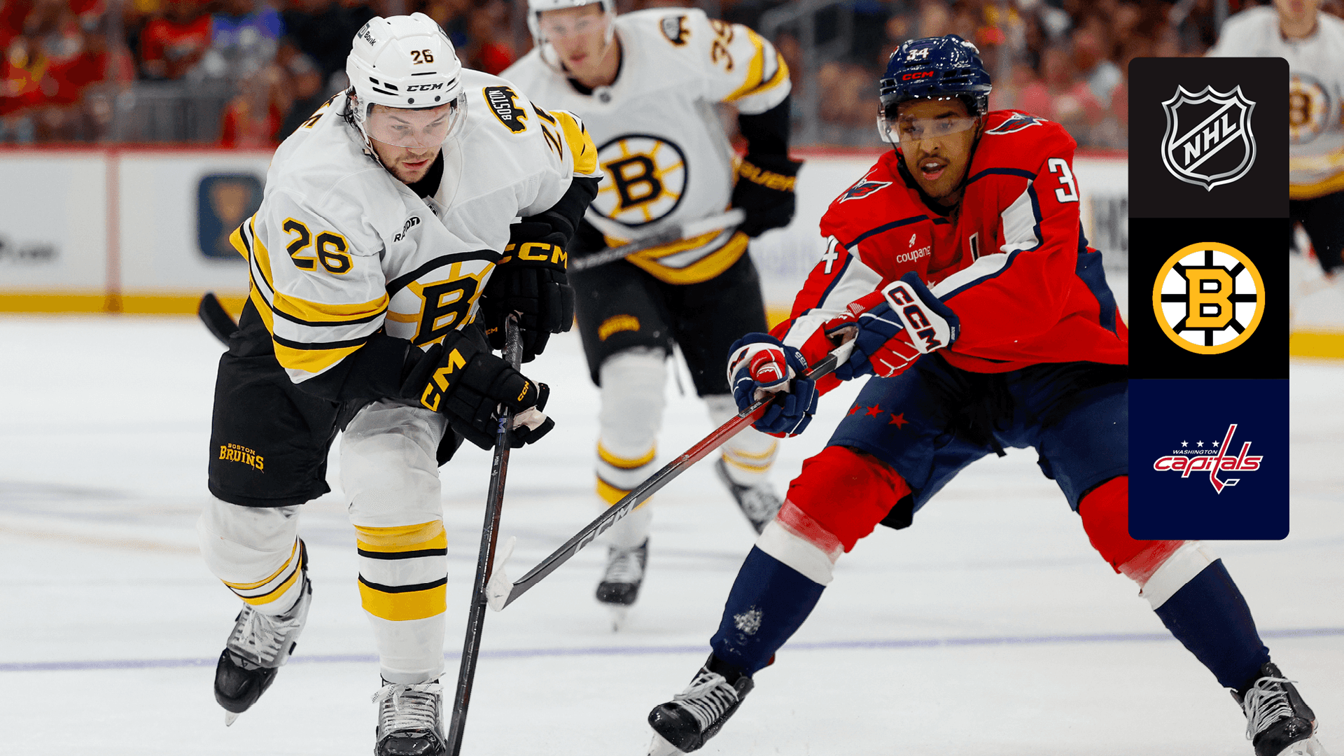 Watch Bruins @ Capitals Live Stream Online | DAZN OM